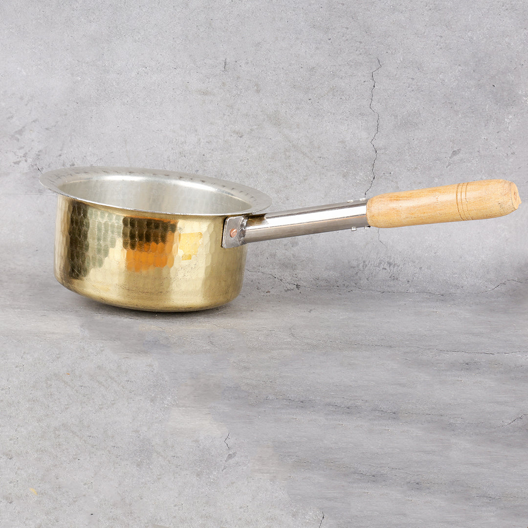 Brass Bhagona - Traditional Indian Cooking Pot - Handcrafted Copper ...